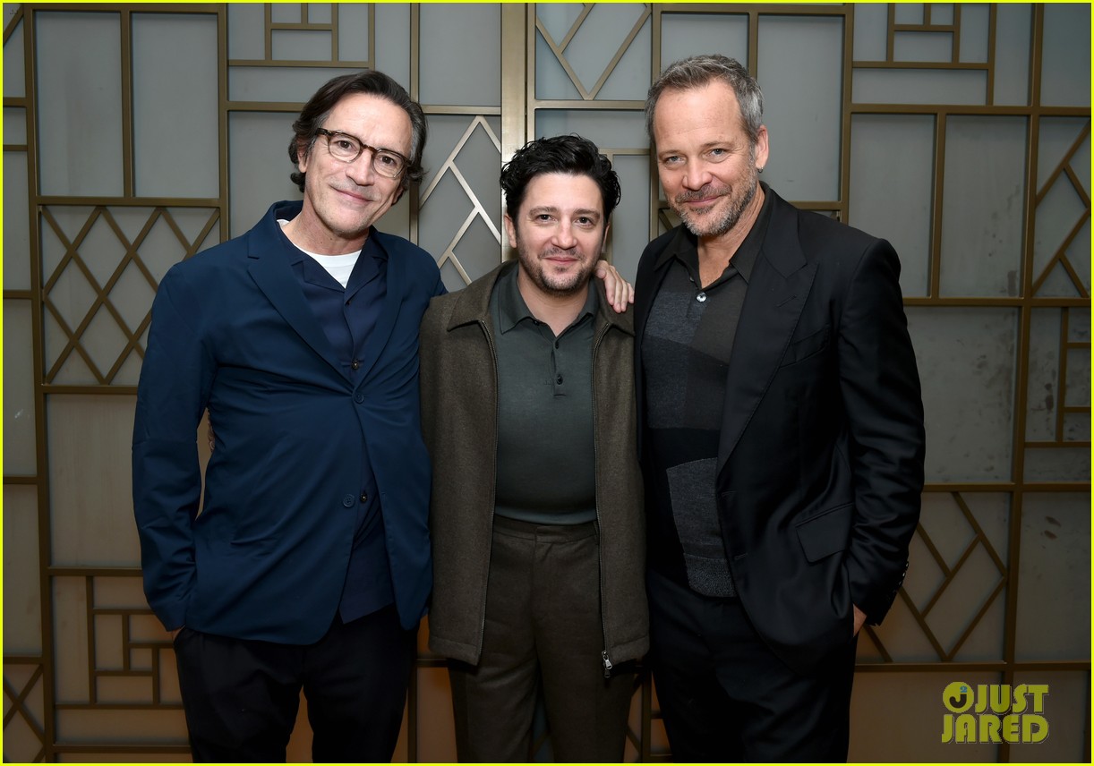 Ben Chaplin, John Magaro, & Peter Sarsgaard Step Out to Promote ...