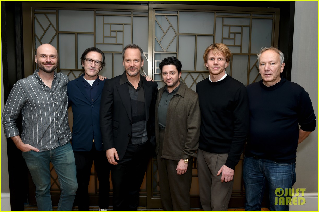 Ben Chaplin, John Magaro, & Peter Sarsgaard Step Out to Promote ...