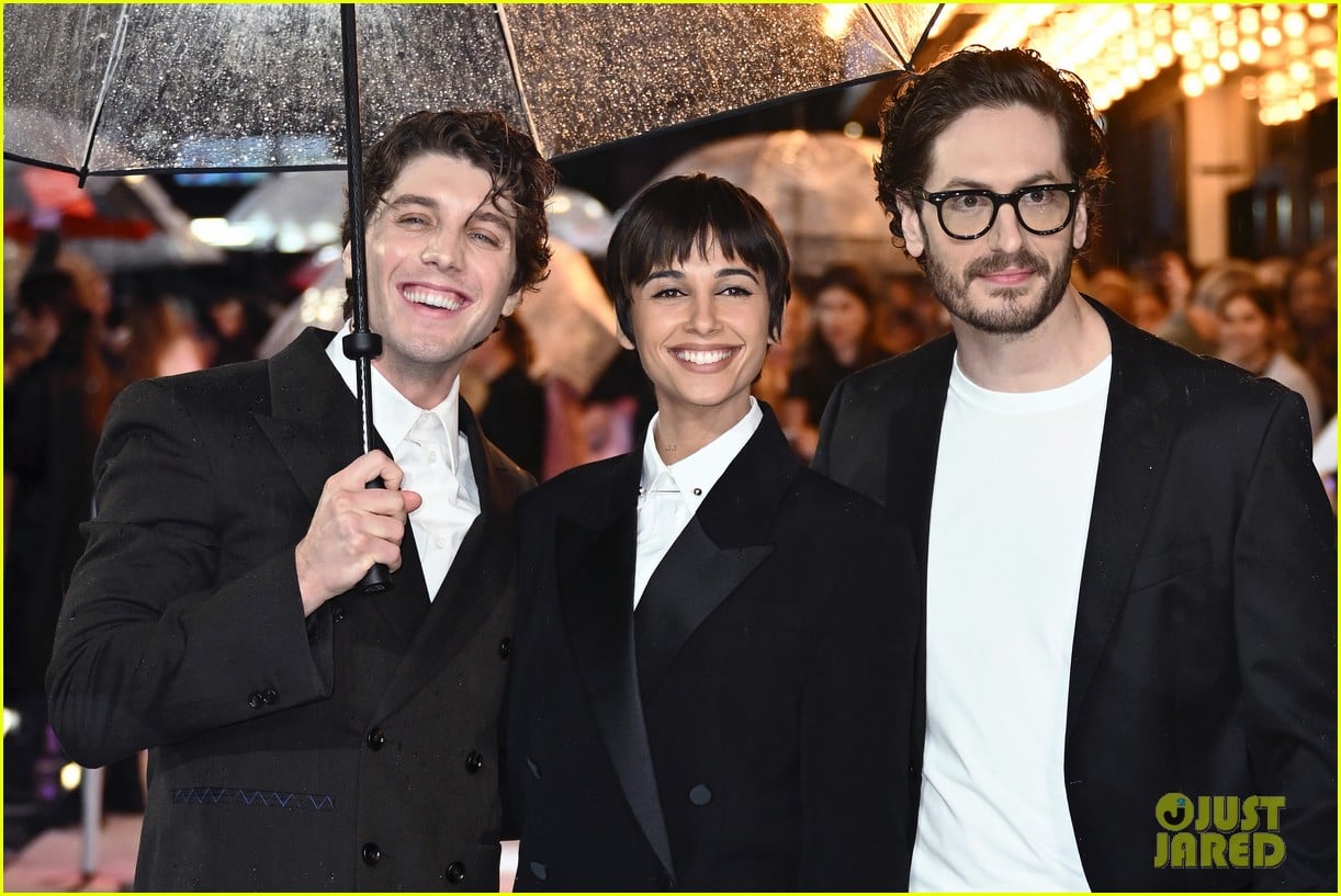 Lukas Gage Helps Naomi Scott Fix Her Dress on 'Smile 2' Red Carpet in ...