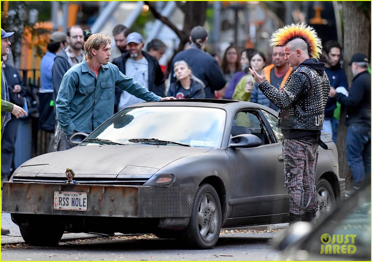 Matt Smith Goes Full Punk Rock with Multicolor Mohawk for 'Caught ...