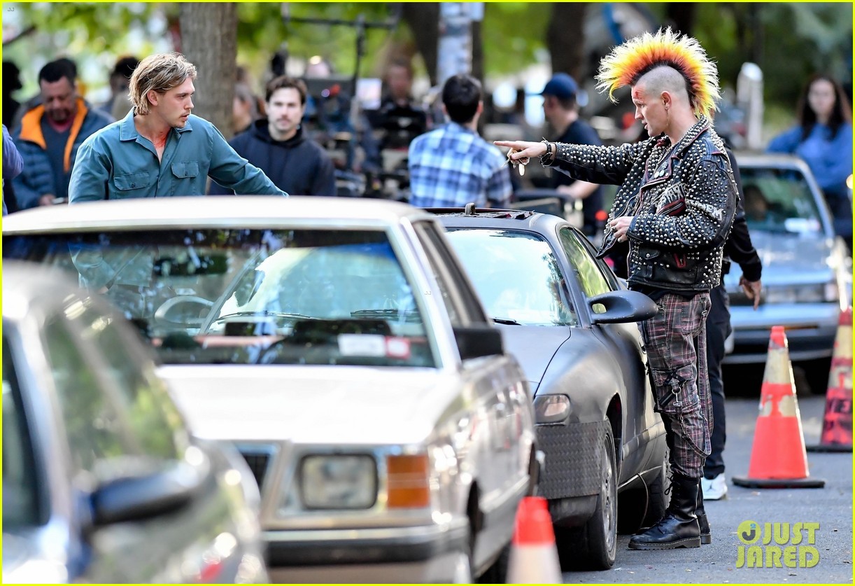 Matt Smith Goes Full Punk Rock with Multicolor Mohawk for 'Caught ...