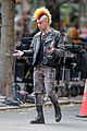 Matt Smith Goes Full Punk Rock with Multicolor Mohawk for ‘Caught ...