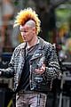 Matt Smith Goes Full Punk Rock with Multicolor Mohawk for ‘Caught ...