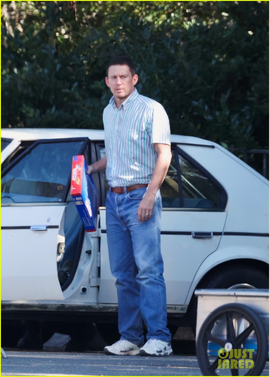 Channing Tatum Gets to Work Filming New Movie 'Roofman' in Charlotte ...