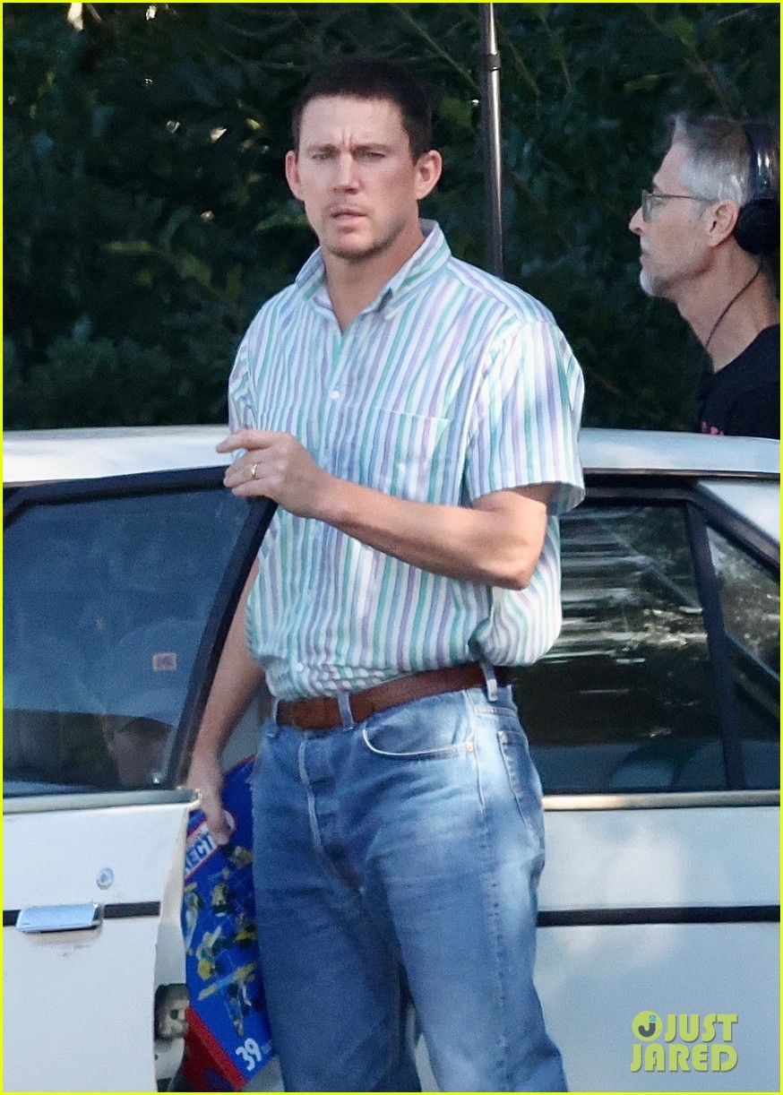 Channing Tatum Gets to Work Filming New Movie 'Roofman' in Charlotte ...