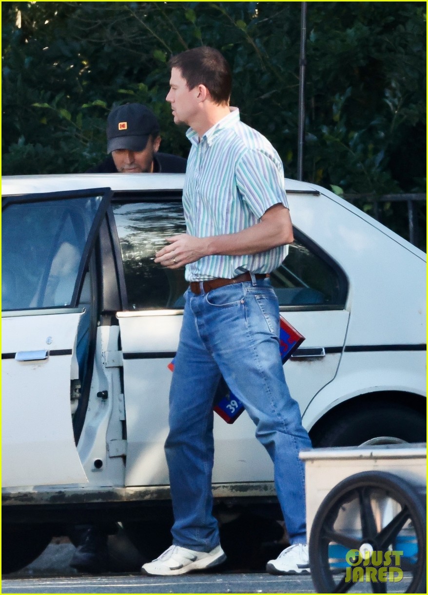 Channing Tatum Gets to Work Filming New Movie 'Roofman' in Charlotte ...