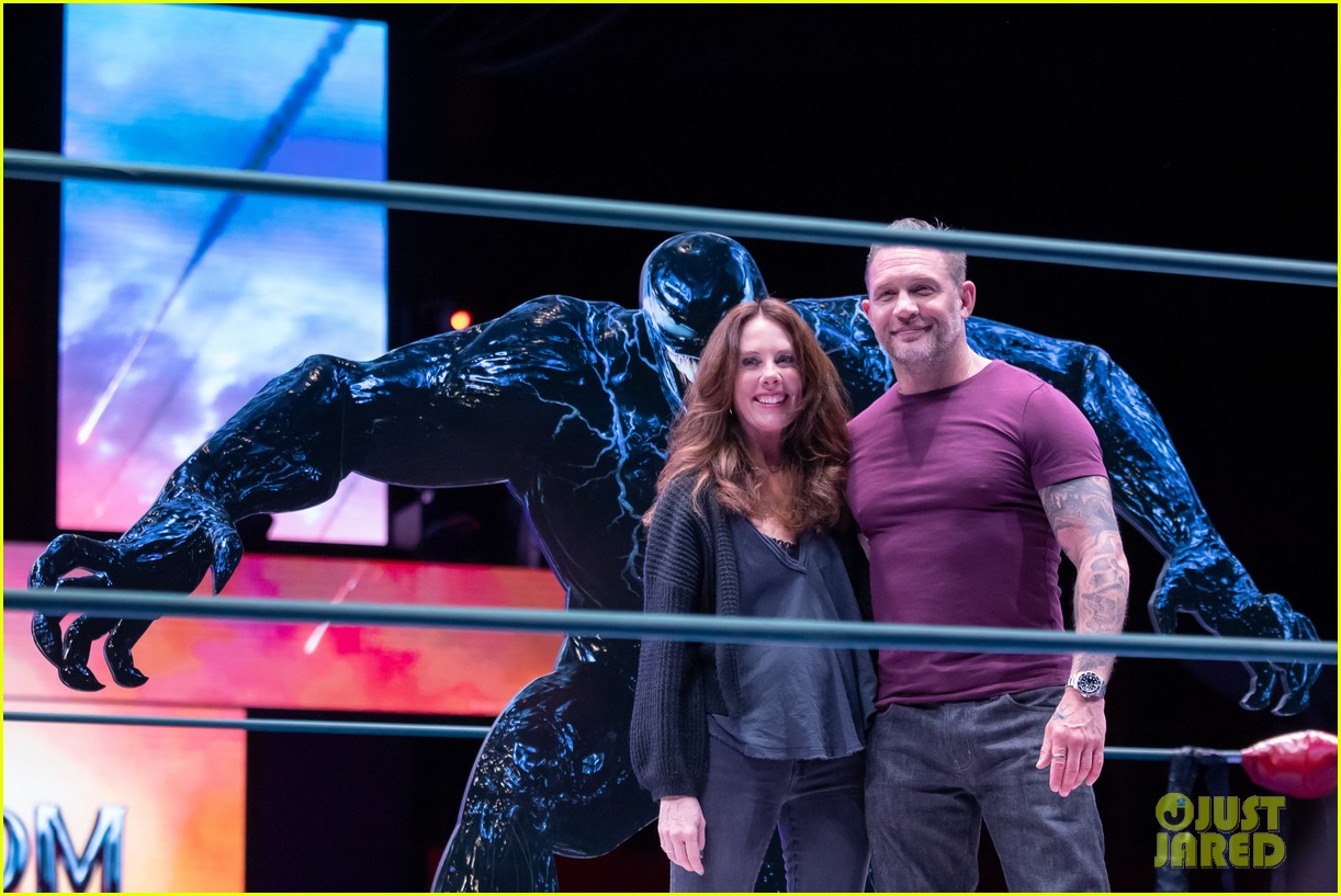 Tom Hardy & Director Kelly Marcel Kick Off 'Venom: The Last Dance ...
