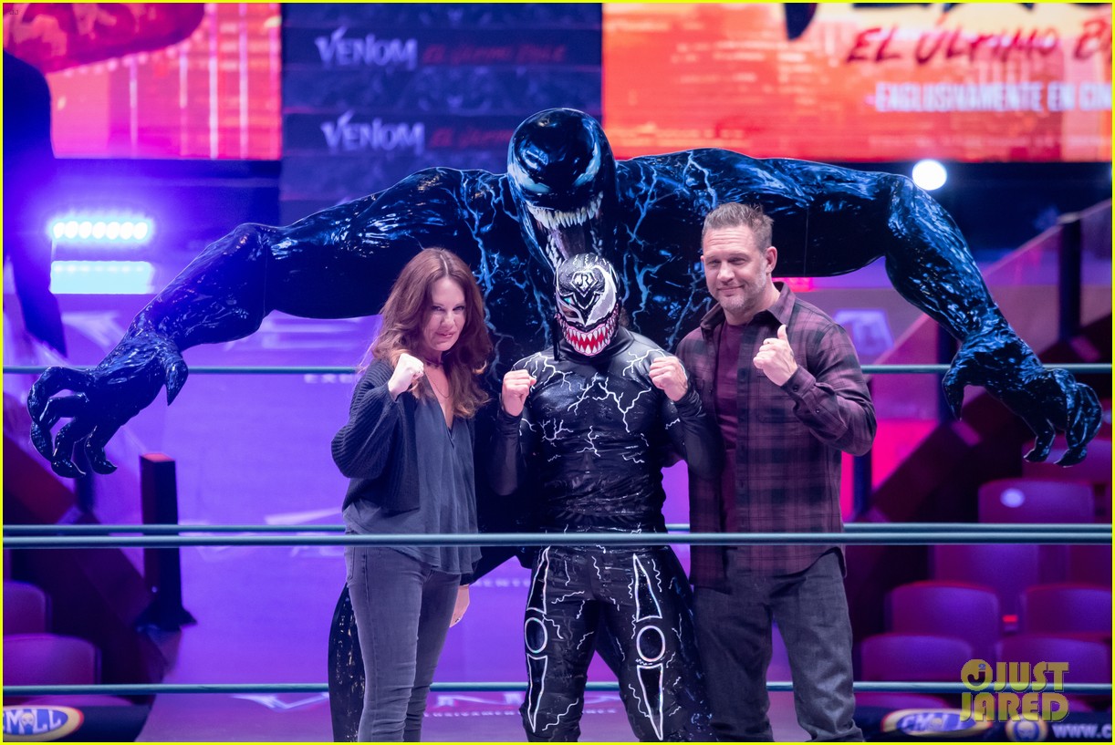 Tom Hardy & Director Kelly Marcel Kick Off 'Venom: The Last Dance ...