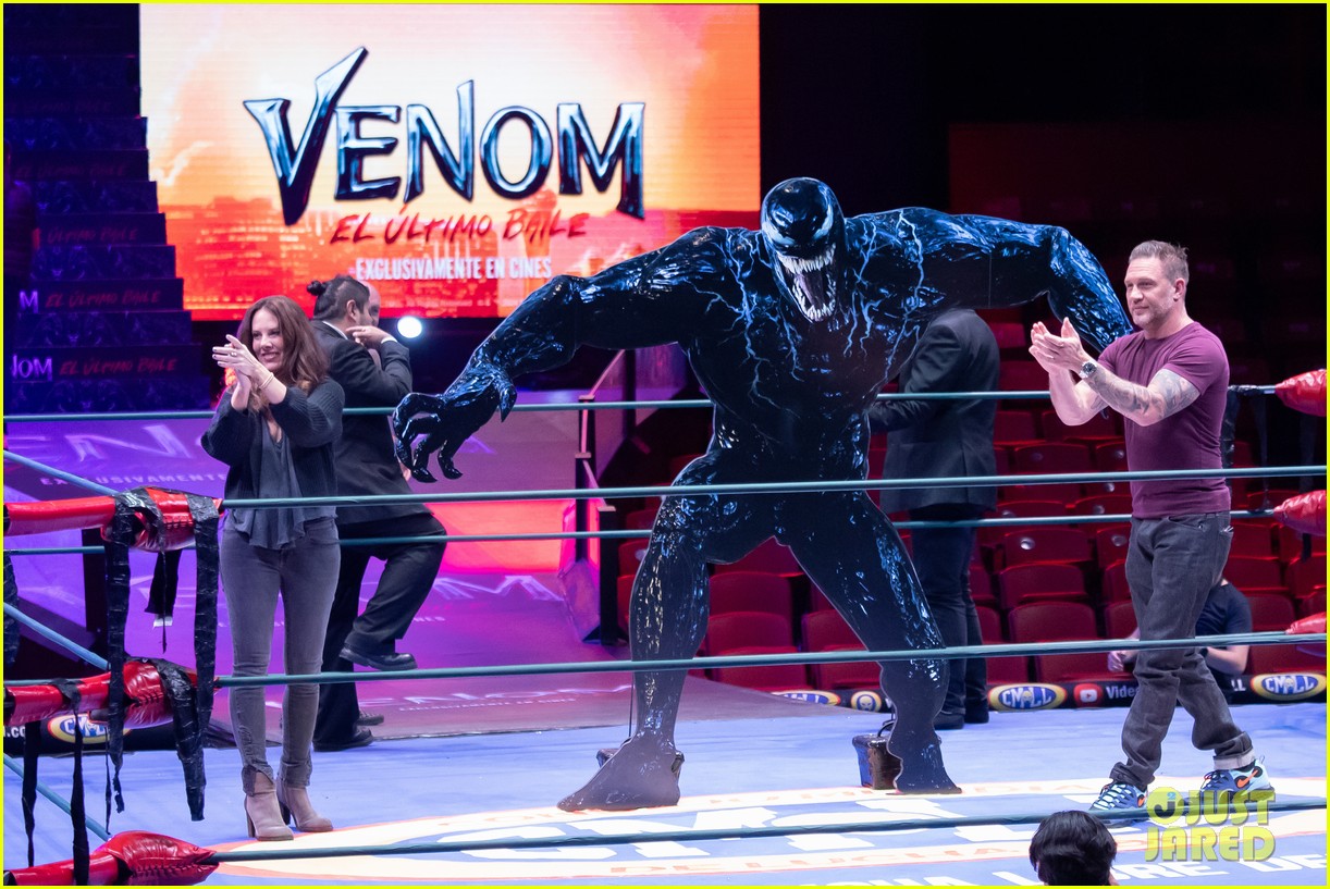 Photo: tom hardy venom press event in mexico city 11 | Photo 5087436 ...