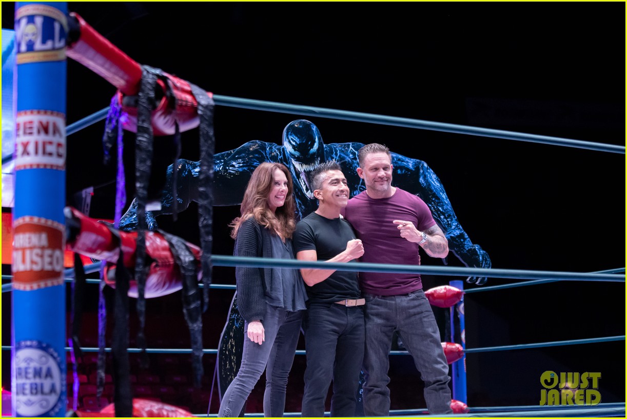 Tom Hardy & Director Kelly Marcel Kick Off 'Venom: The Last Dance ...