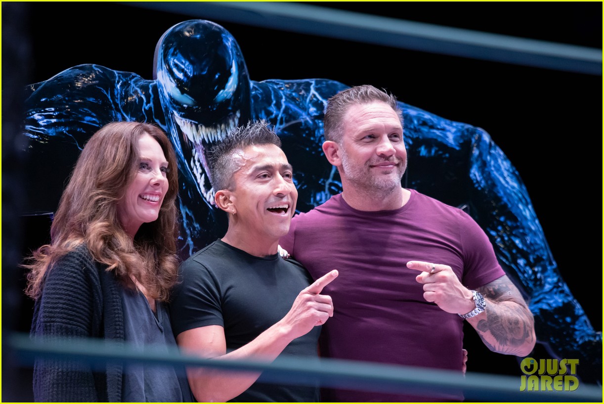 Tom Hardy & Director Kelly Marcel Kick Off 'Venom: The Last Dance ...
