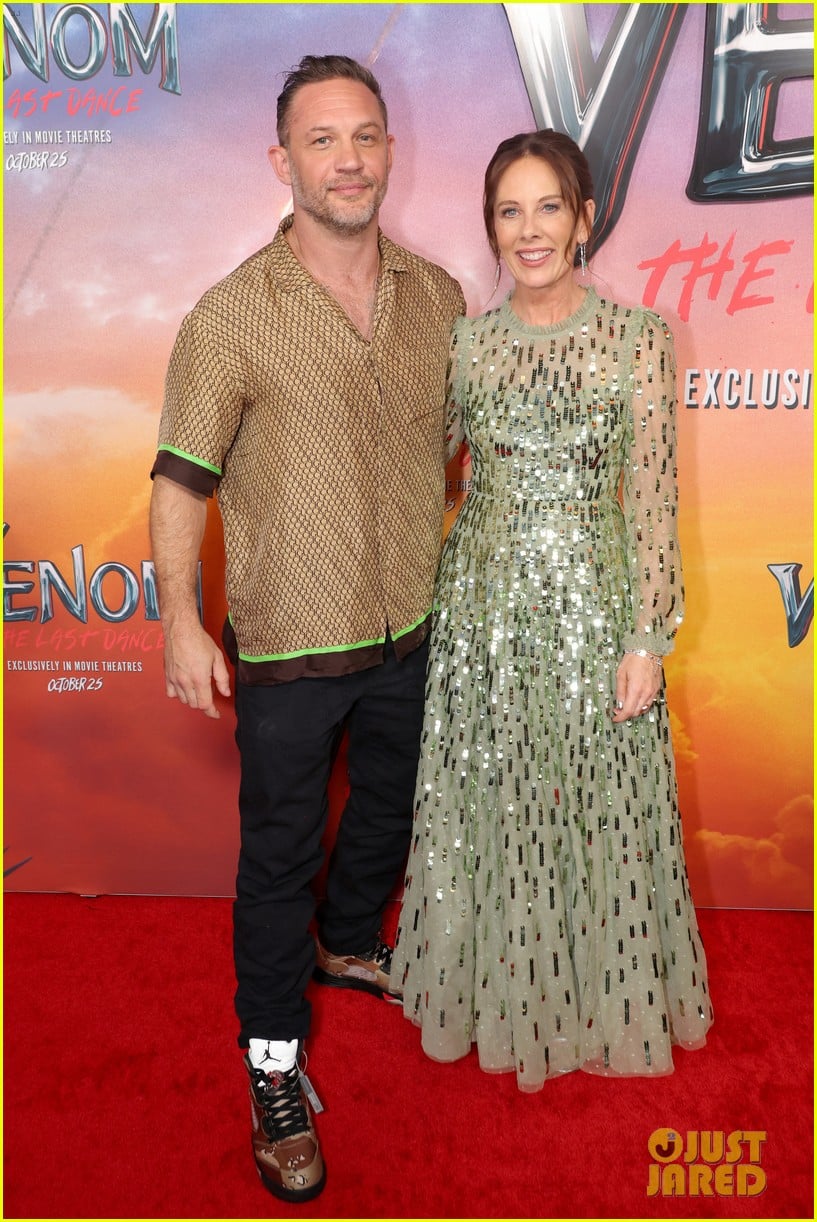 Tom Hardy Attends 'Venom 3' NYC Premiere with New Co-Stars Juno Temple & Chiwetel Ejiofor: Photo ...