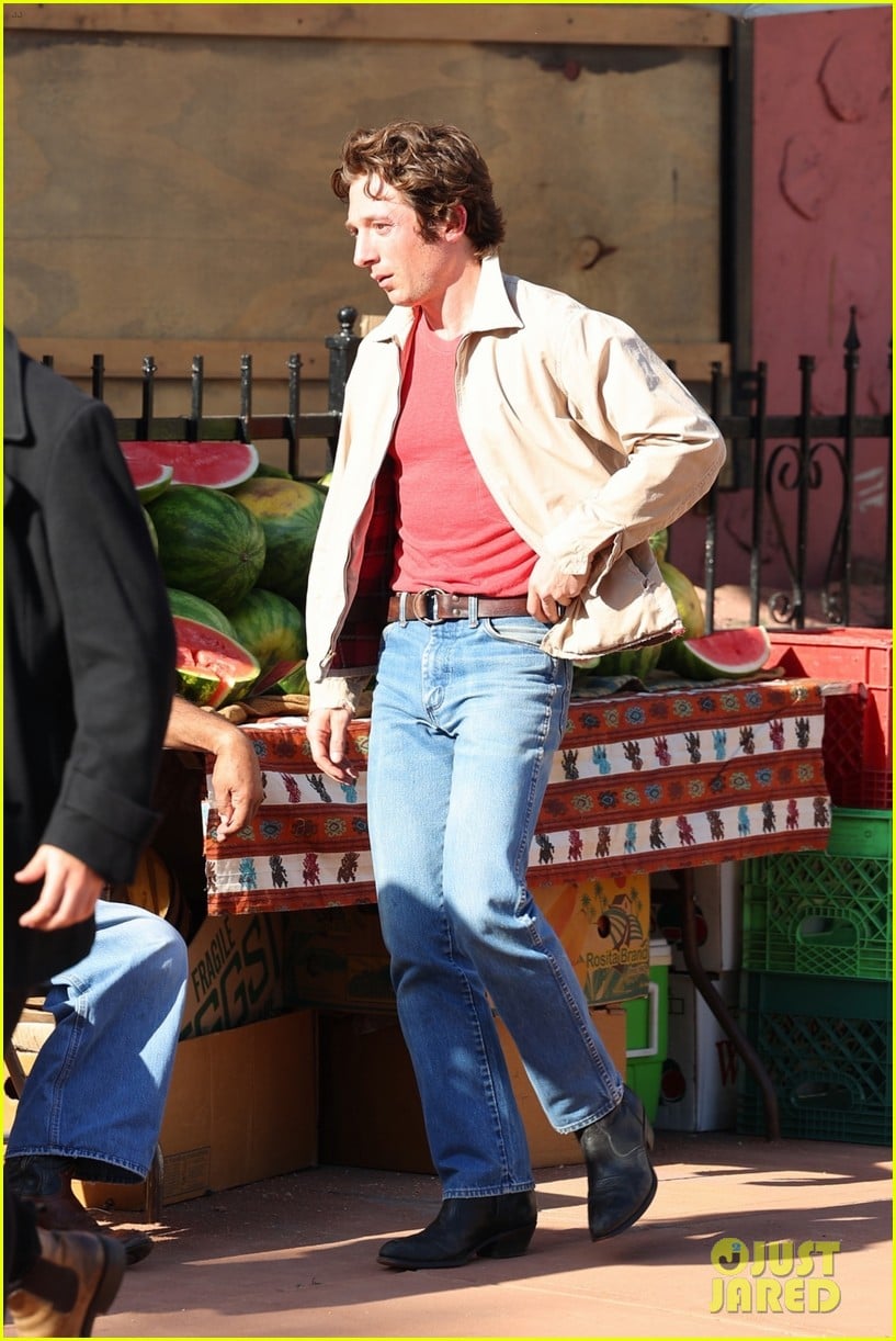 Jeremy Allen White Films Bruce Springsteen Biopic with Harrison ...