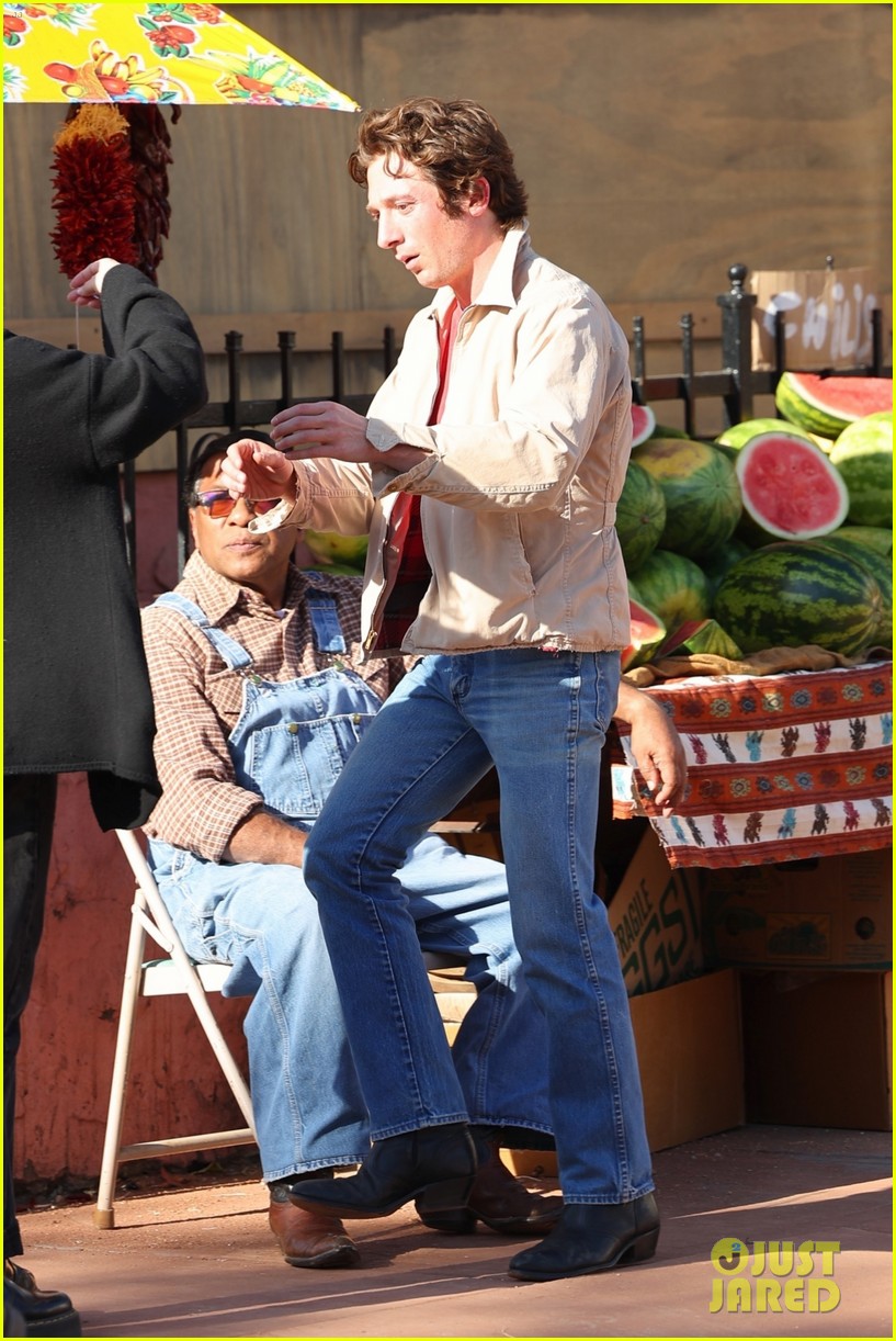 Jeremy Allen White Films Bruce Springsteen Biopic with Harrison ...