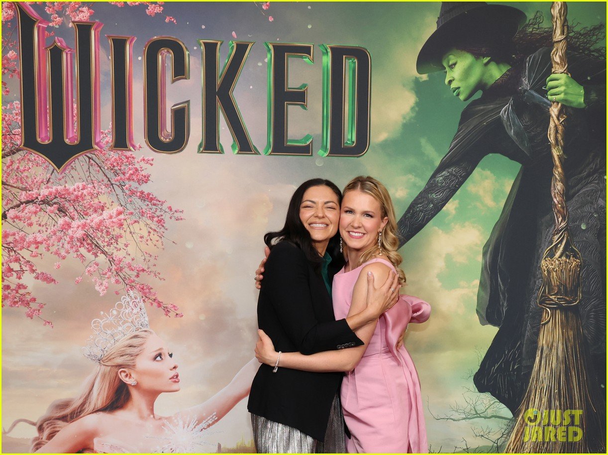 Ariana Grande & Cynthia Erivo Attend 'Wicked' Screening with Broadway's Glinda & Elphaba ...