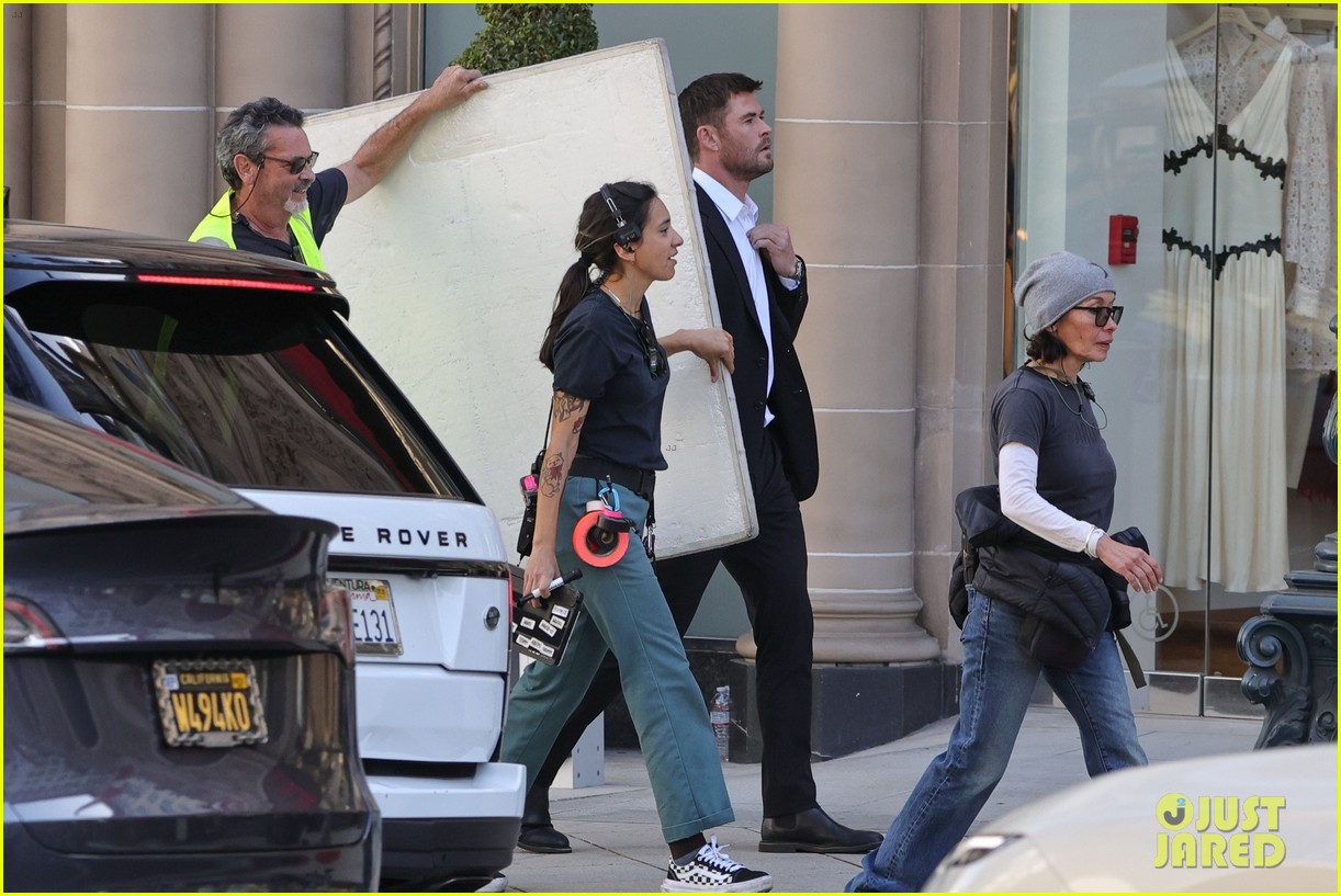 Barry Keoghan Spotted on Motorcycle While Filming 'Crime 101' Scene ...