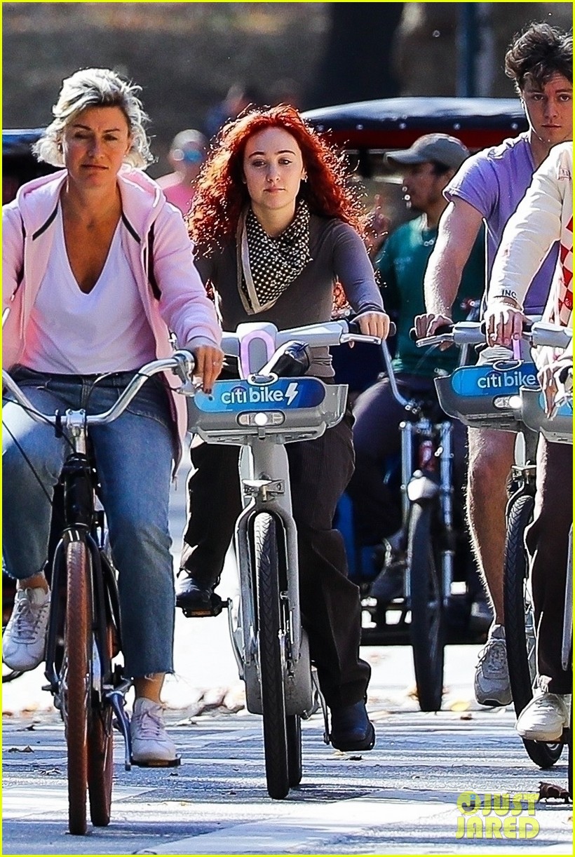 Chappell Roan Goes Bike Riding Around NYC Ahead of 'Saturday Night Live ...