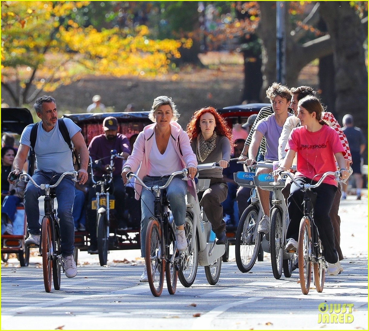 Chappell Roan Goes Bike Riding Around NYC Ahead of 'Saturday Night Live ...
