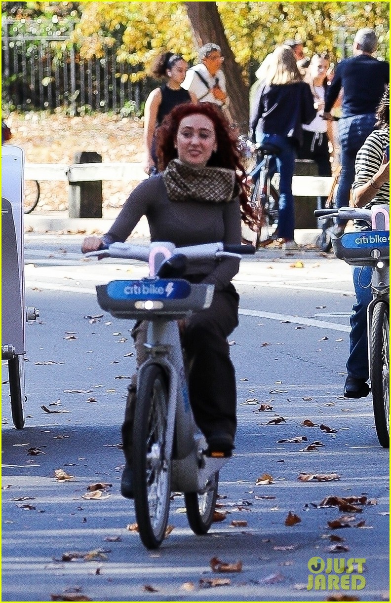 Chappell Roan Goes Bike Riding Around NYC Ahead of 'Saturday Night Live ...