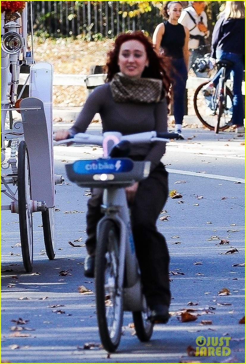 Chappell Roan Goes Bike Riding Around NYC Ahead of 'Saturday Night Live ...