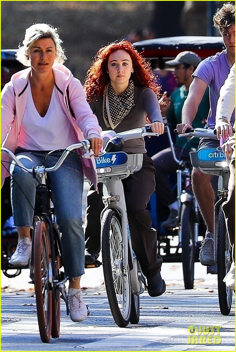 Chappell Roan Goes Bike Riding Around NYC Ahead of 'Saturday Night Live ...