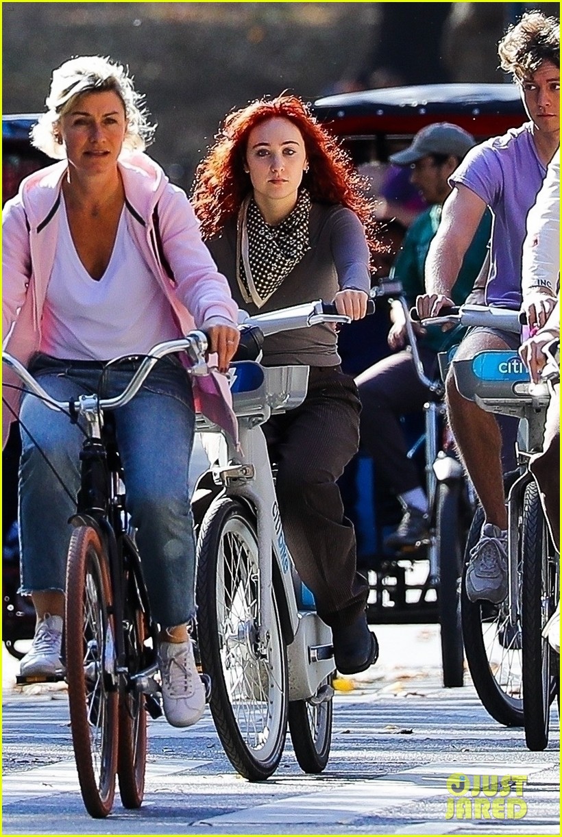 Chappell Roan Goes Bike Riding Around NYC Ahead of 'Saturday Night Live ...