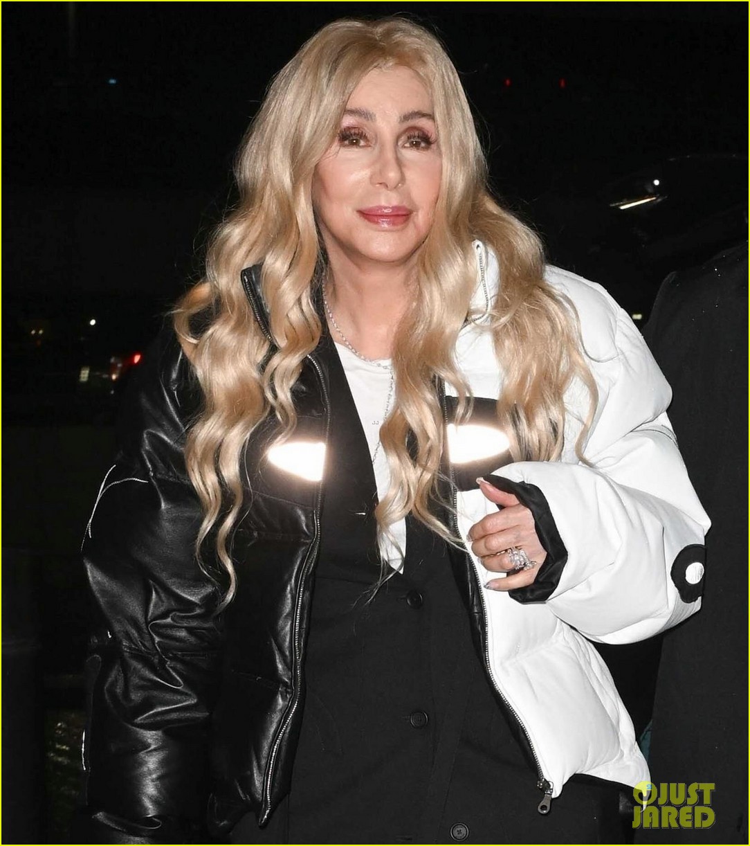 Cher Rocks Blonde Hair While Leaving NYC Amid Memoir Press Tour: Photo ...