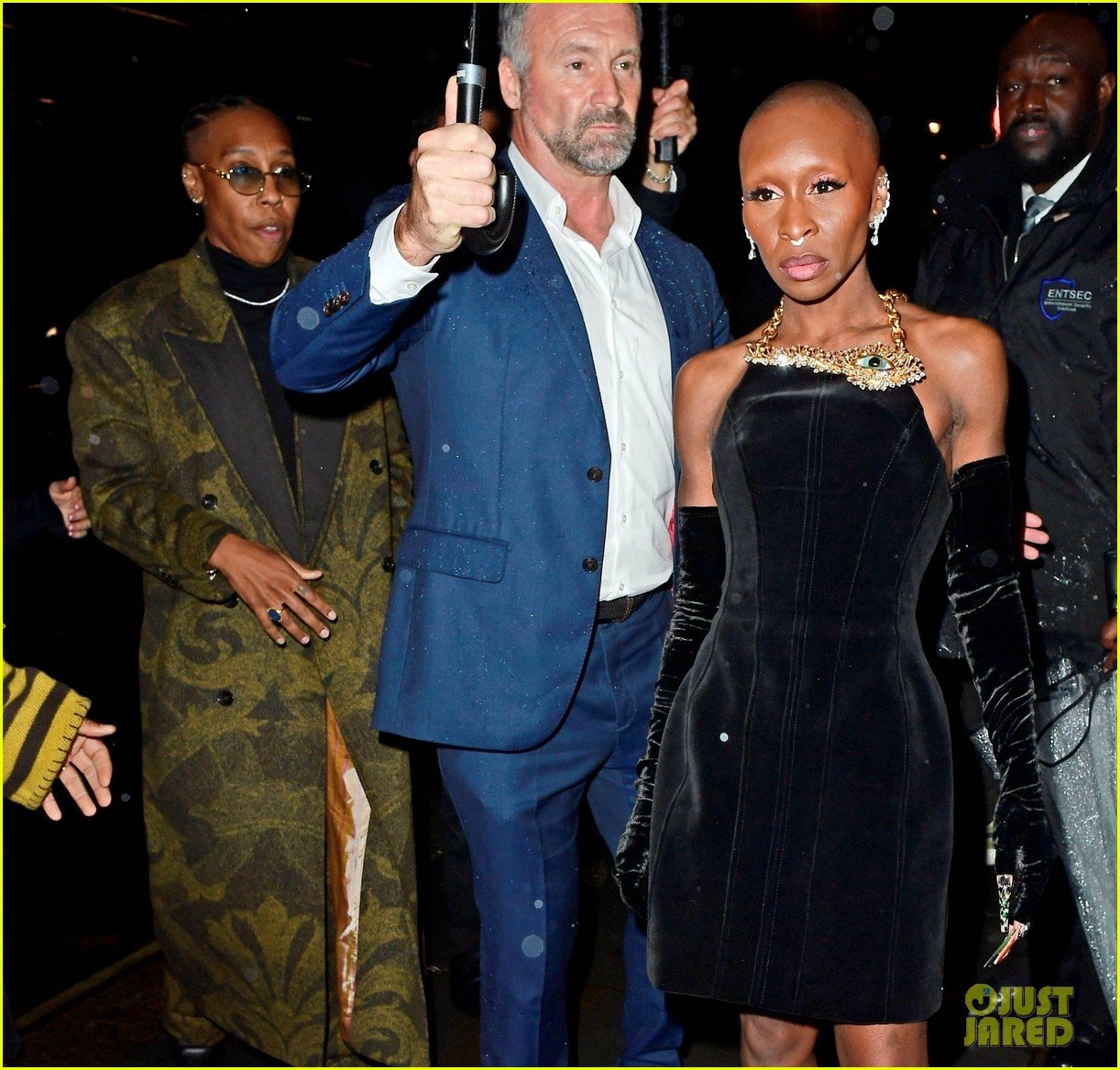 Cynthia Erivo & Partner Lena Waithe Attend 'Wicked' After Party ...