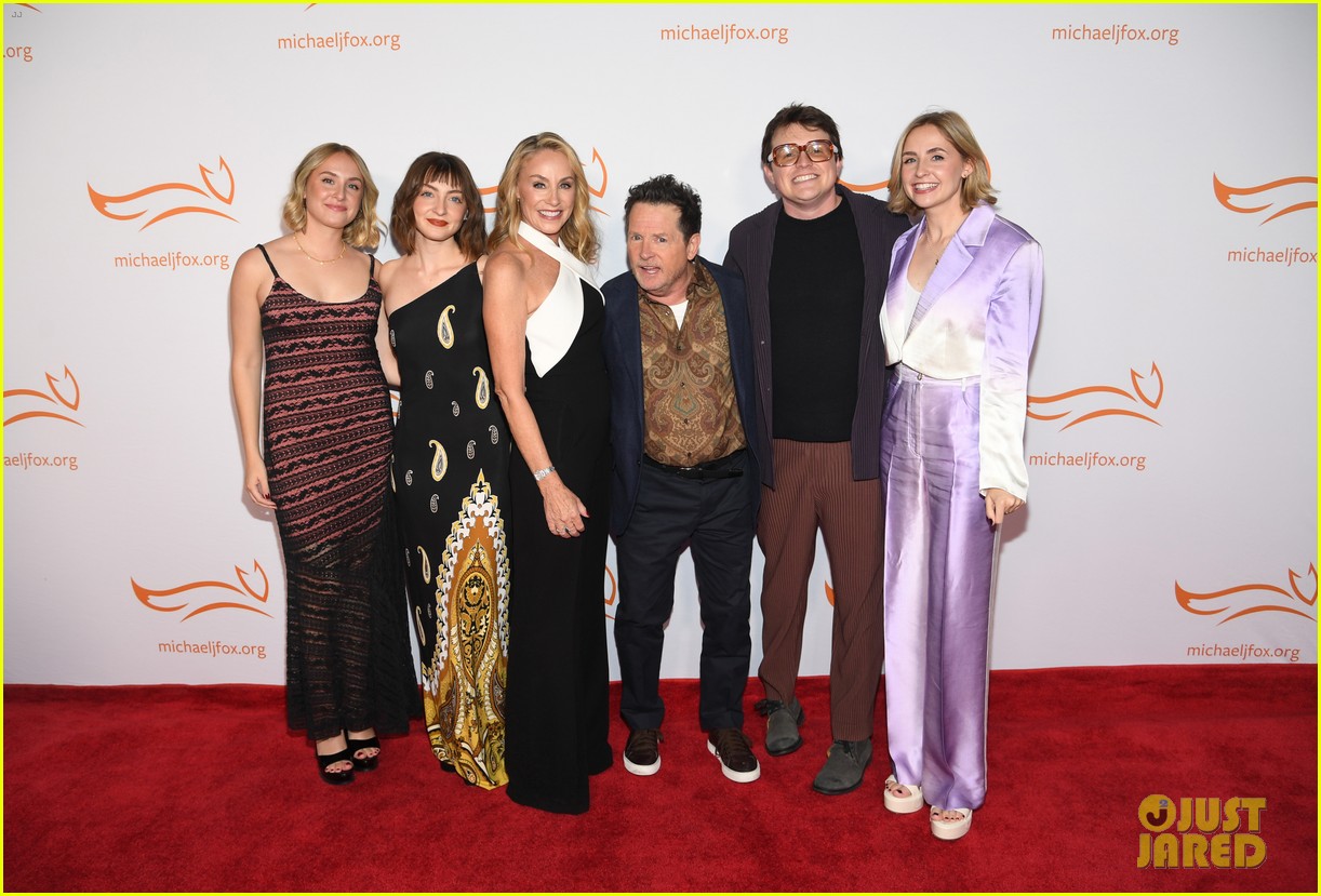 Michael J. Fox & Wife Tracy Pollan Are Joined by All Four Kids at ...