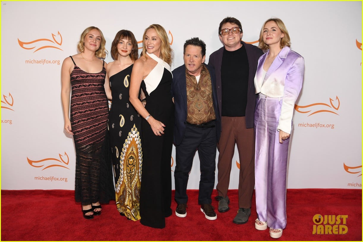 Michael J. Fox & Wife Tracy Pollan Are Joined by All Four Kids at ...