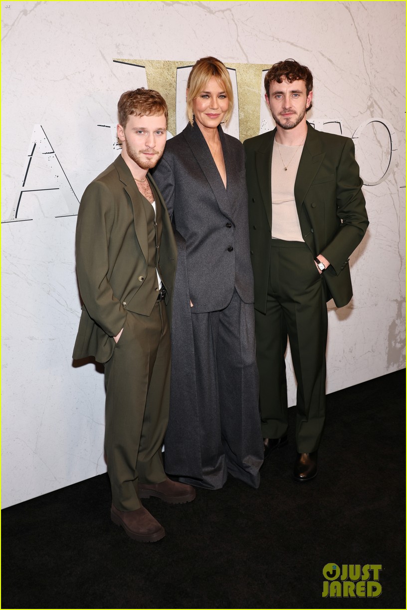 Paul Mescal Joins Connie Nielsen & Fred Hechinger at 'Gladiator II ...