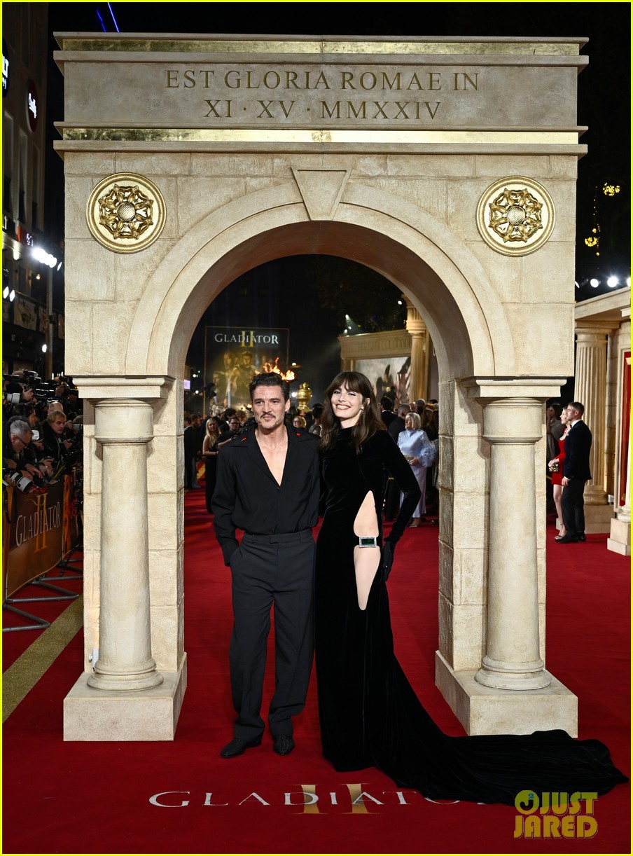 Paul Mescal, Denzel Washington, & 'Gladiator 2' Cast Meet King Charles ...