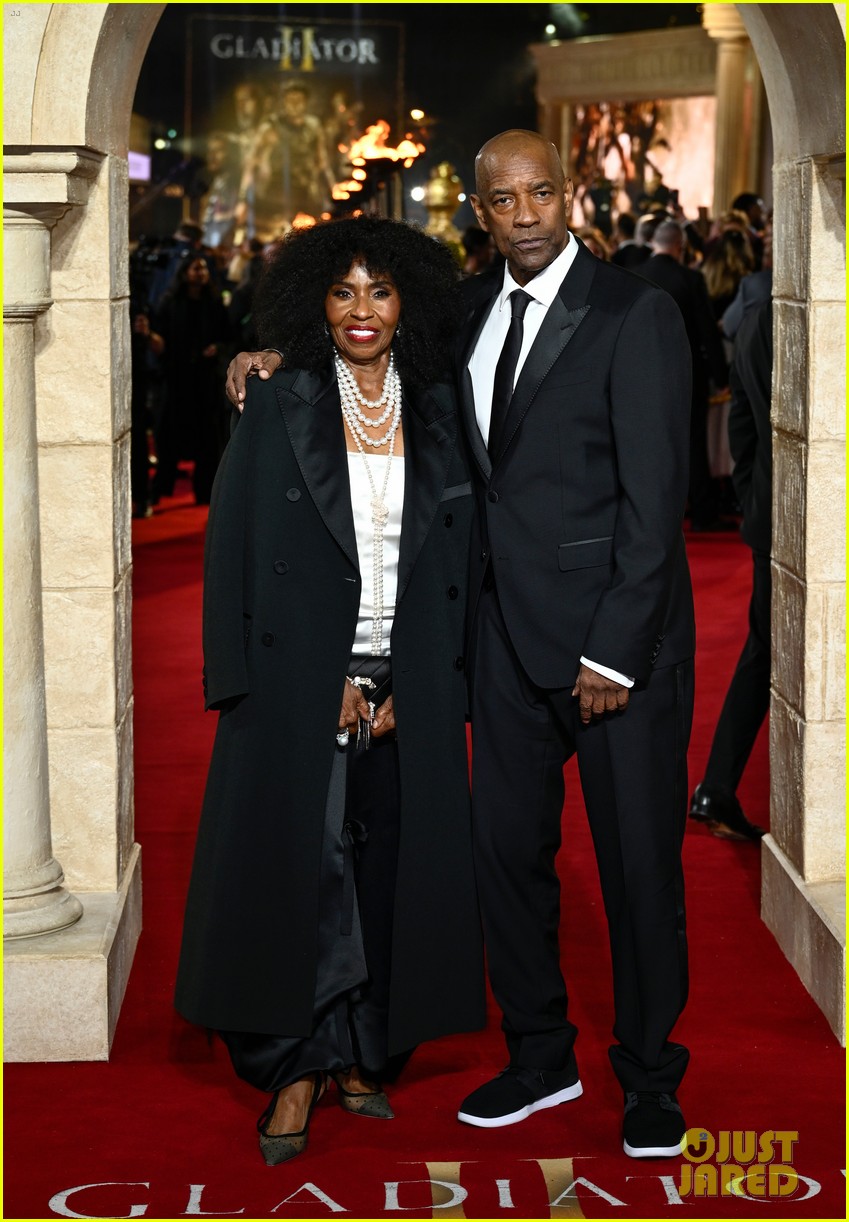 Paul Mescal, Denzel Washington, & 'Gladiator 2' Cast Meet King Charles ...