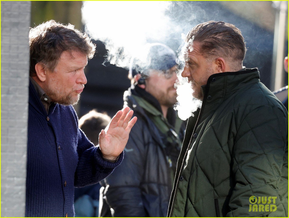 Tom Hardy Films Scenes for New Guy Ritchie Series in London: Photo ...