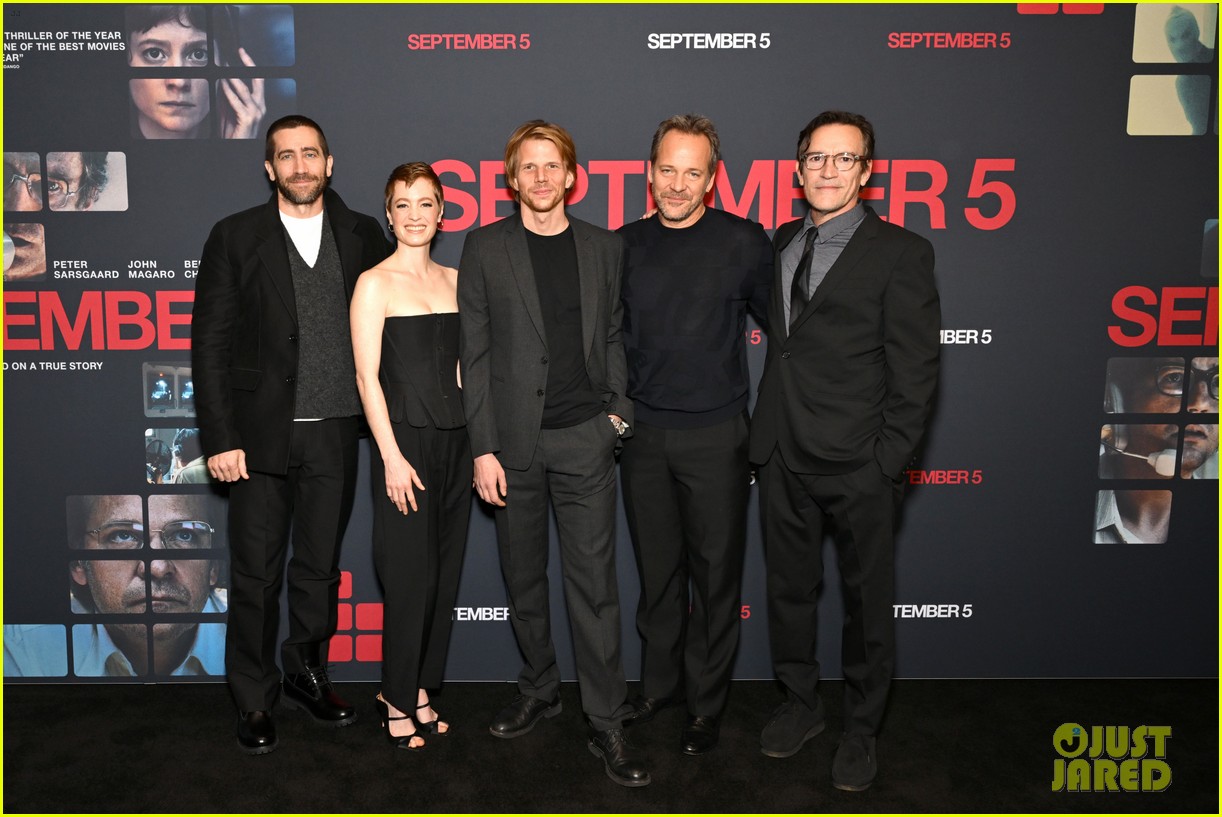 Jake Gyllenhaal Supports Brother-in-Law Peter Sarsgaard at 'September 5 ...