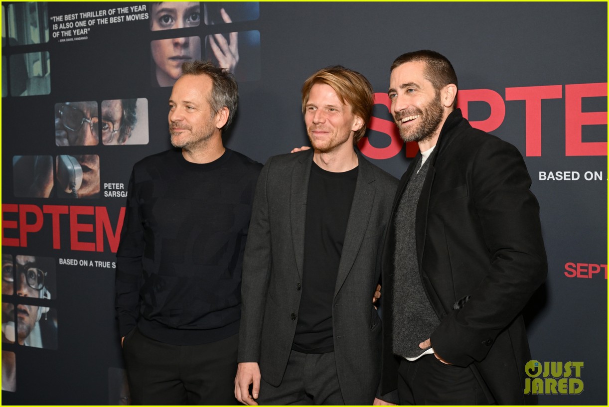 Jake Gyllenhaal Supports Brother-in-Law Peter Sarsgaard at 'September 5 ...