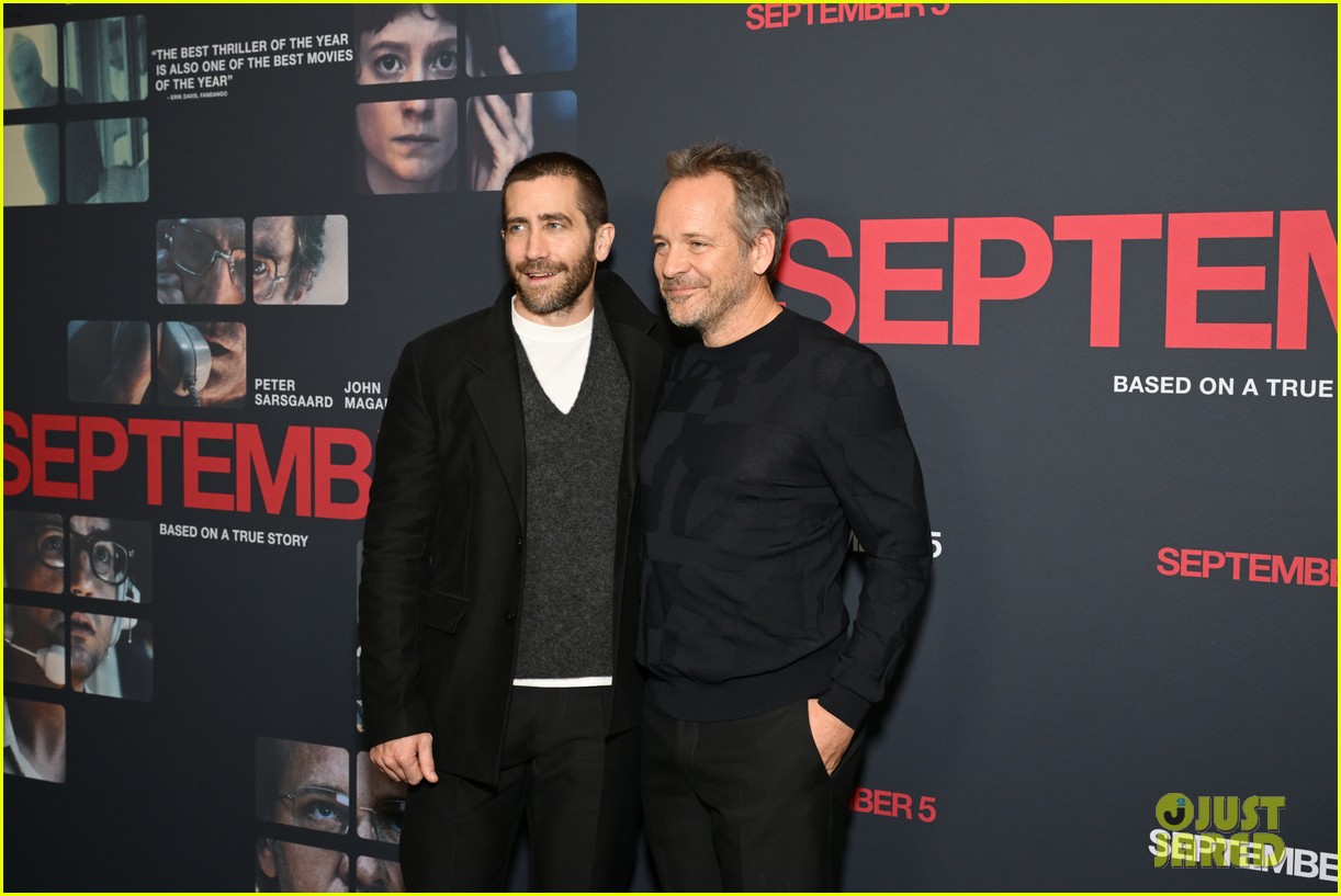 Jake Gyllenhaal Supports Brother-in-Law Peter Sarsgaard at 'September 5 ...