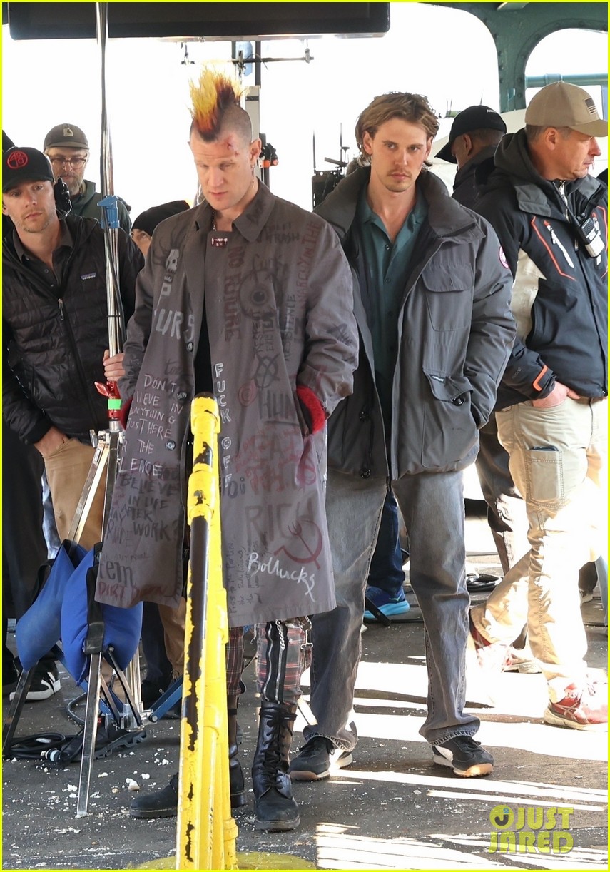 Austin Butler, Matt Smith, & Regina King Film Action Scene for 'Caught ...