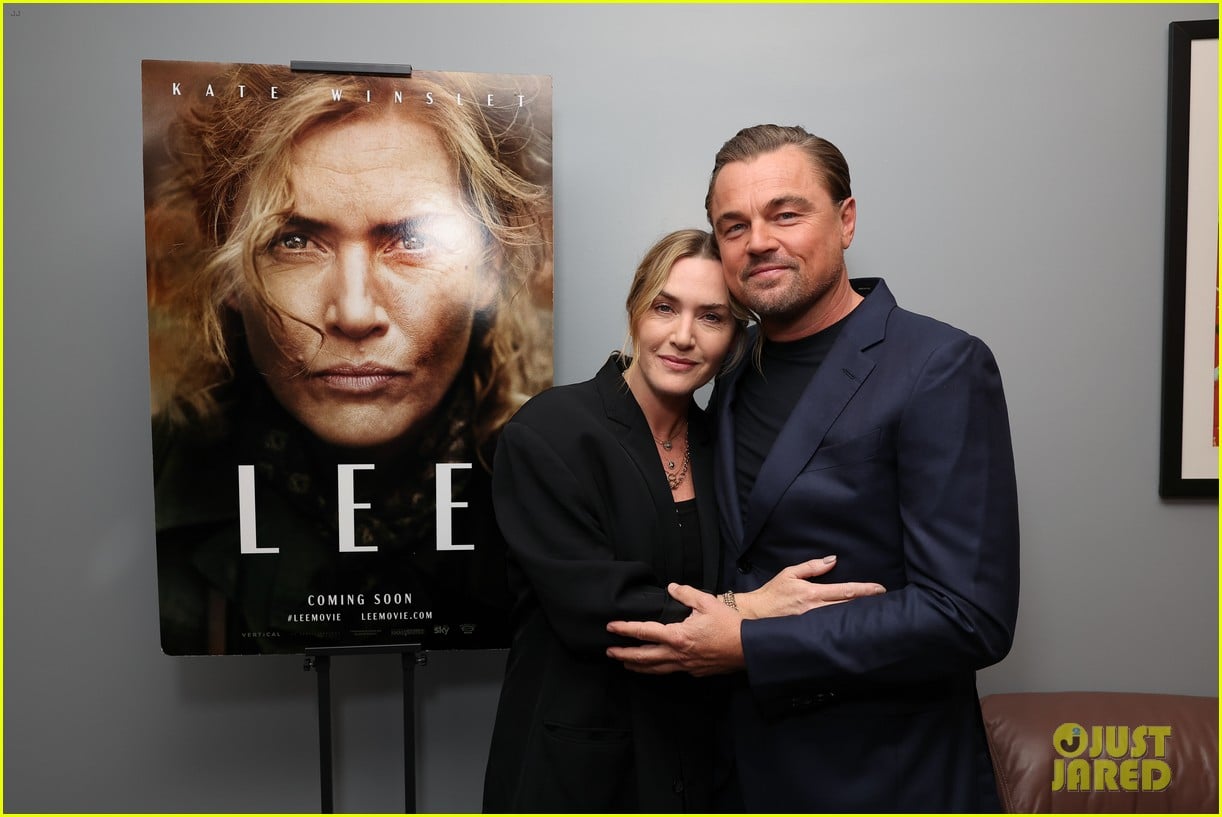 Kate Winslet & Leonardo DiCaprio Reunite, Celebrate Her Performance in 'Lee': Photo 5100337 ...