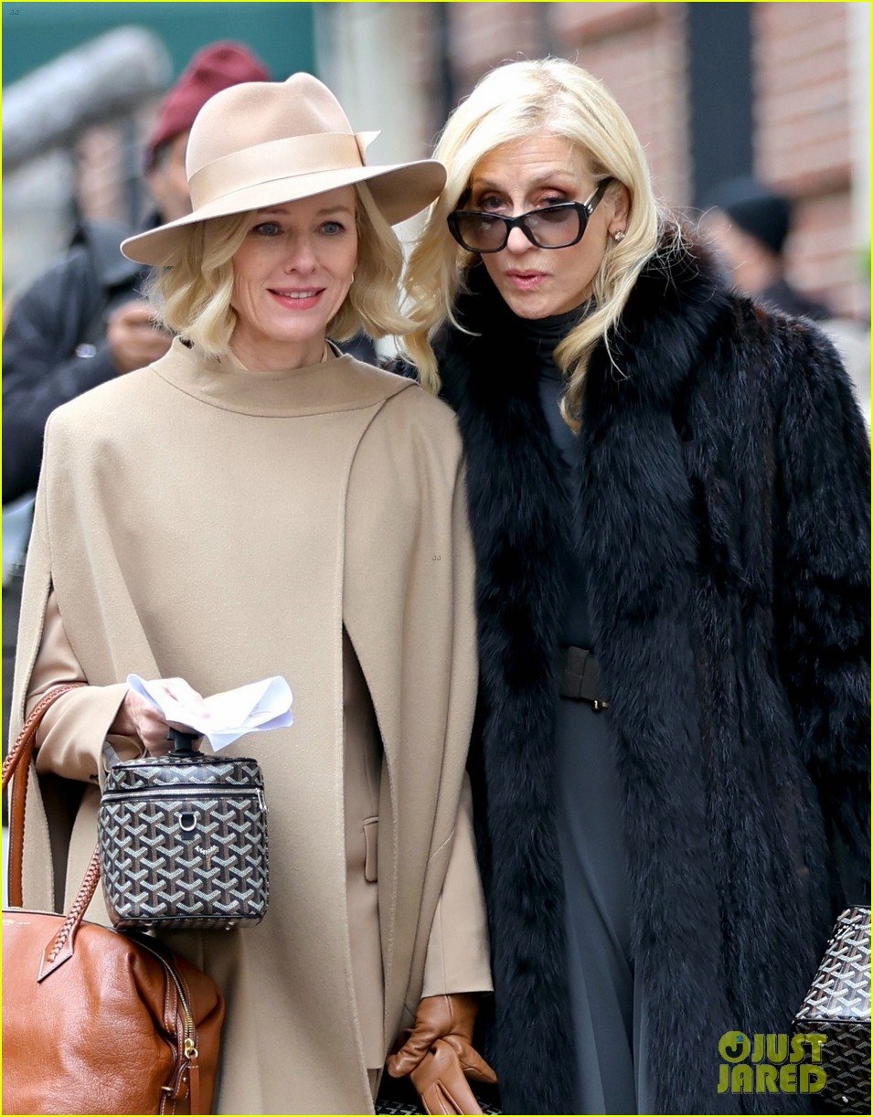 Naomi Watts Looks So Chic Filming 'All's Fair' in NYC with Judith Light ...