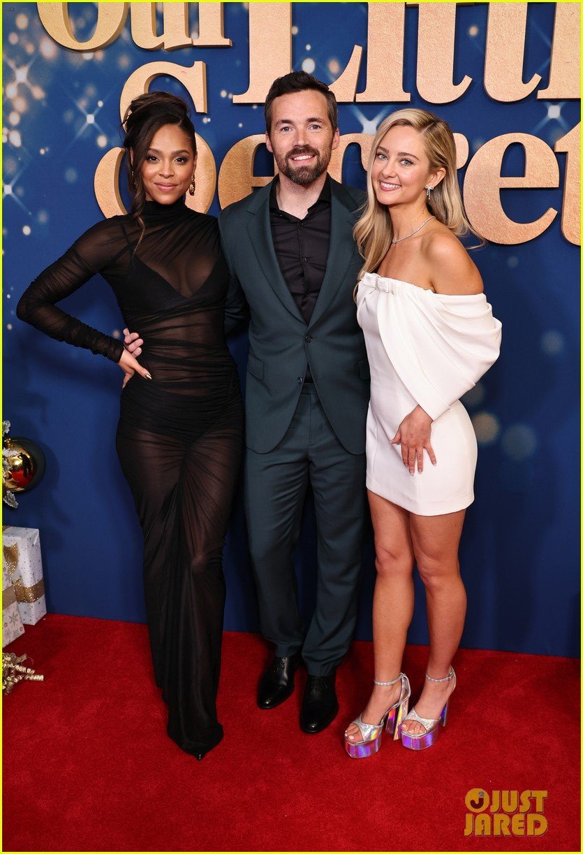 Lindsay Lohan Stuns in Sheer Dress at 'Our Little Secret' Premiere Alongside Kristin Chenoweth ...