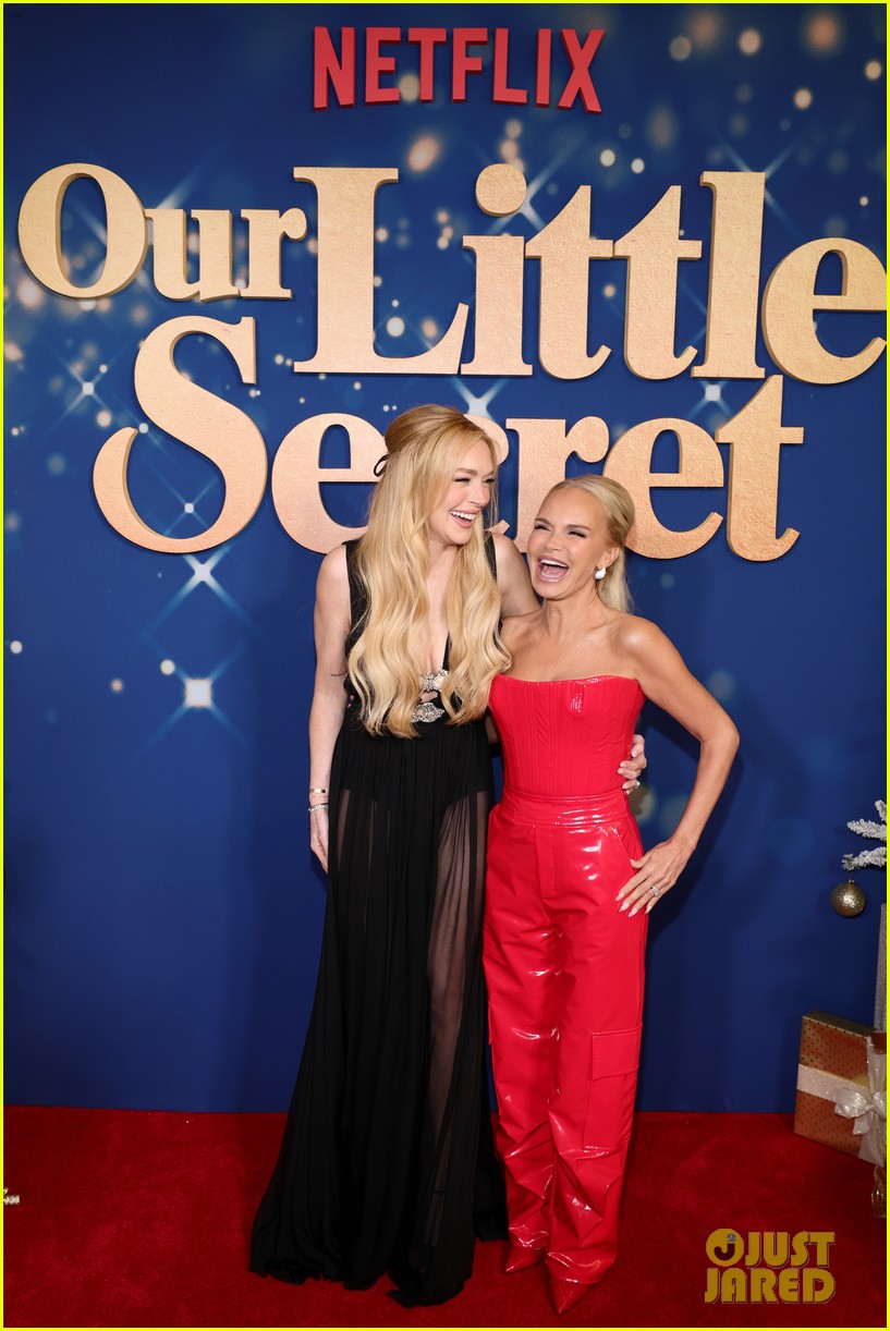 Lindsay Lohan Stuns in Sheer Dress at 'Our Little Secret' Premiere Alongside Kristin Chenoweth ...