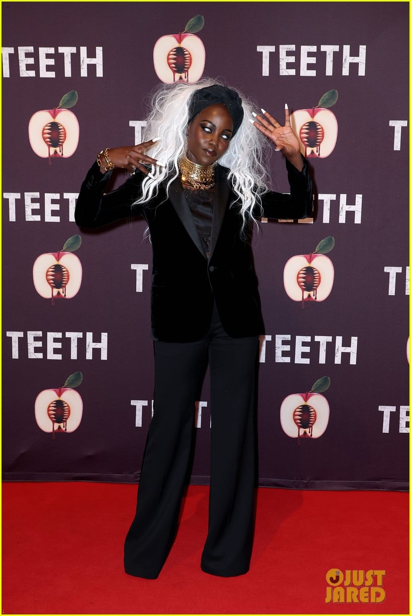 Marvel Star Lupita Nyong'o Dresses Up as X-Men's Storm For 'Teeth' Off ...