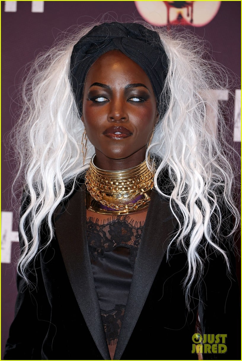 Marvel Star Lupita Nyong'o Dresses Up as X-Men's Storm For 'Teeth' Off ...