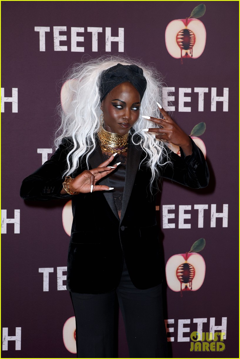 Marvel Star Lupita Nyong'o Dresses Up as X-Men's Storm For 'Teeth' Off ...