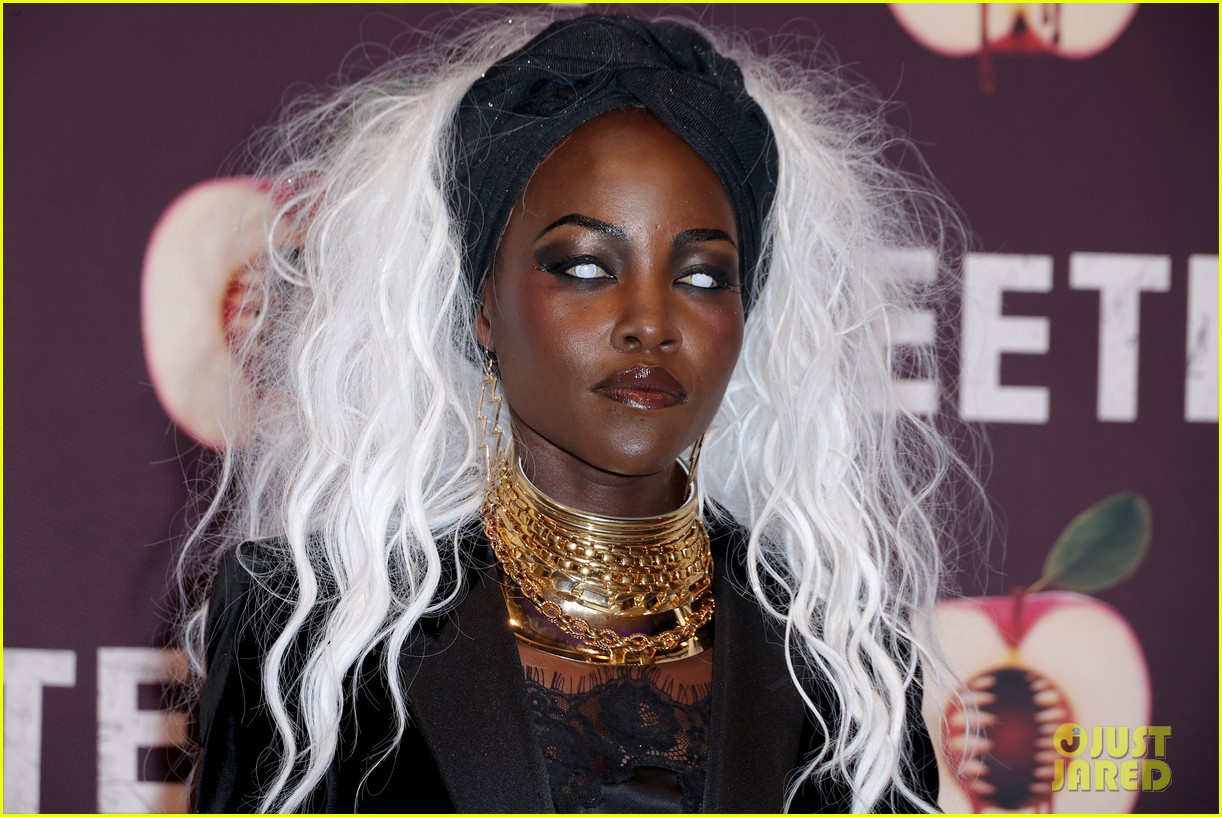 Marvel Star Lupita Nyong'o Dresses Up as X-Men's Storm For 'Teeth' Off ...