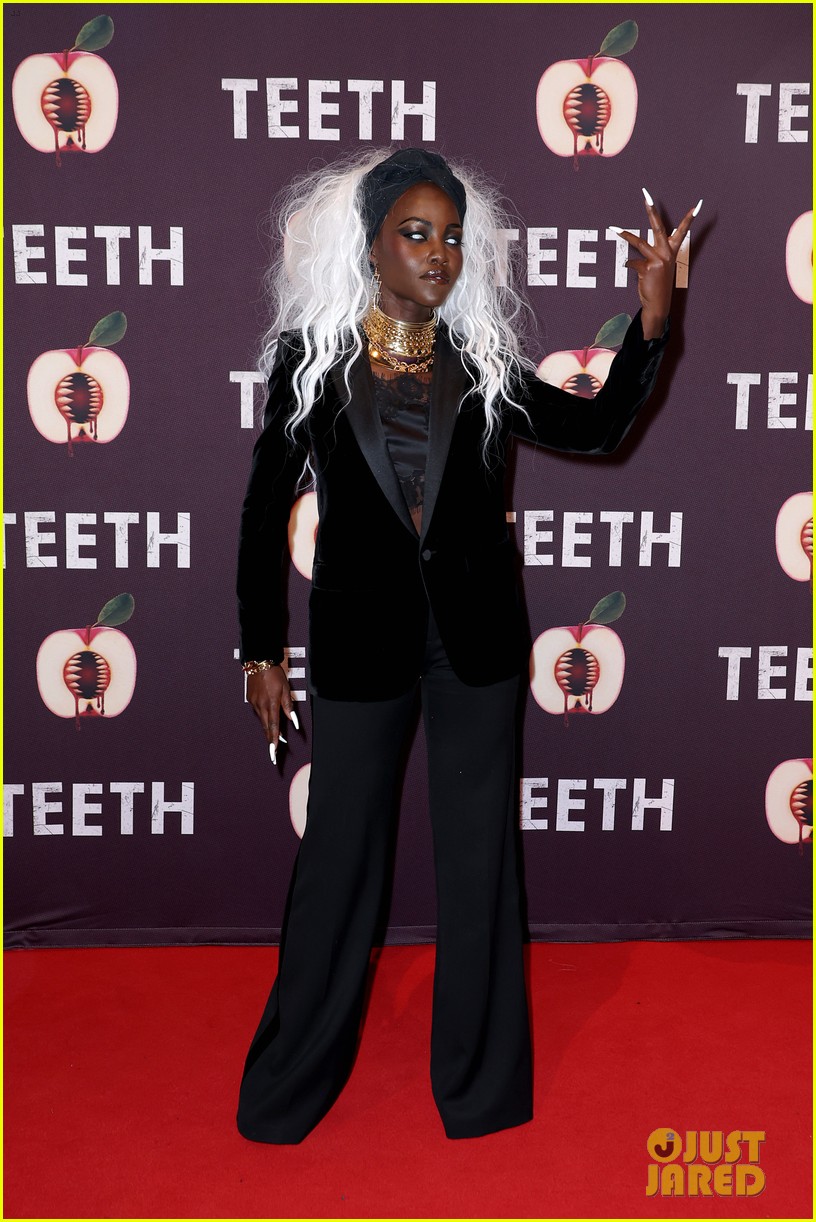 Marvel Star Lupita Nyong'o Dresses Up as X-Men's Storm For 'Teeth' Off ...