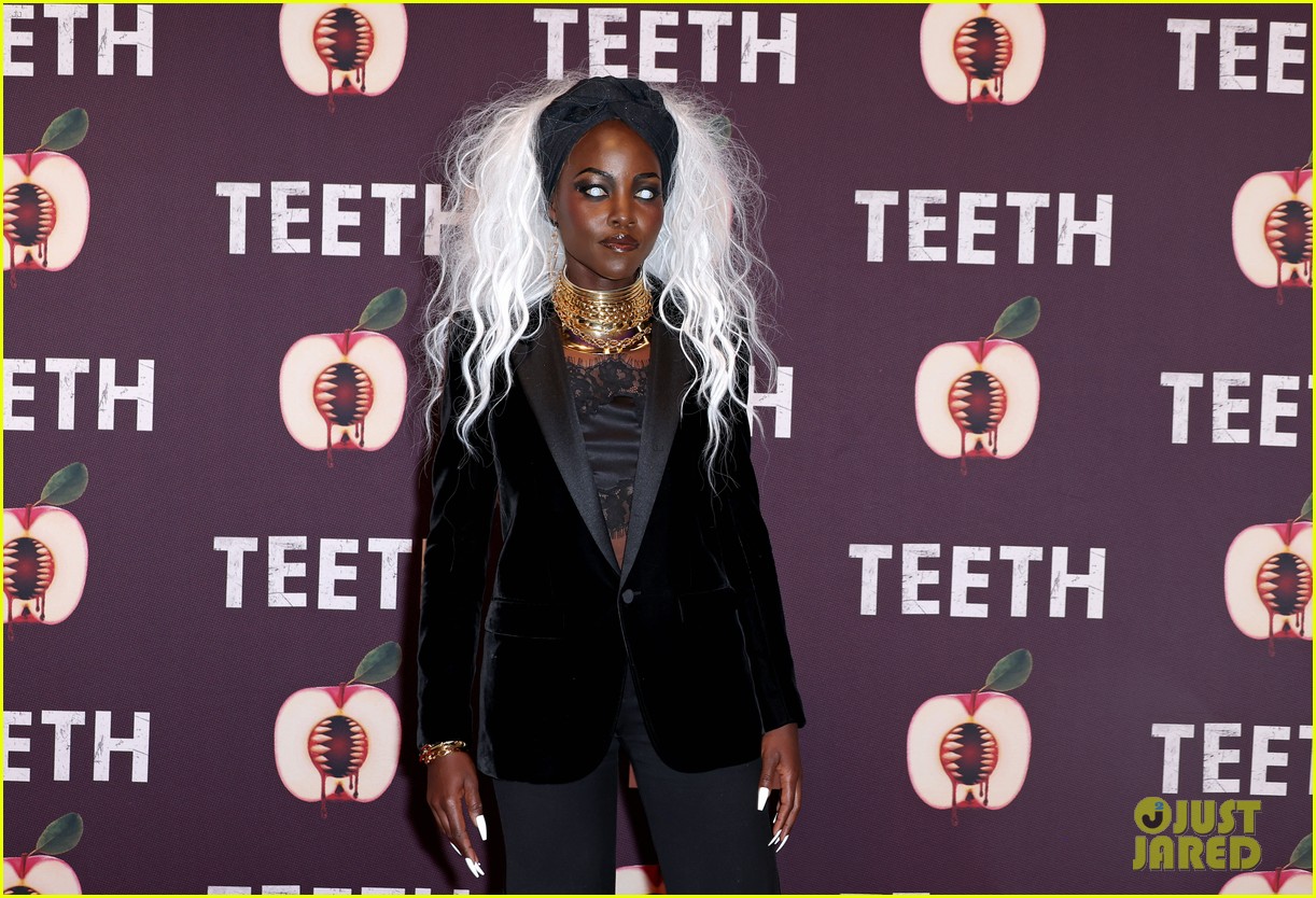 Marvel Star Lupita Nyong'o Dresses Up as X-Men's Storm For 'Teeth' Off ...