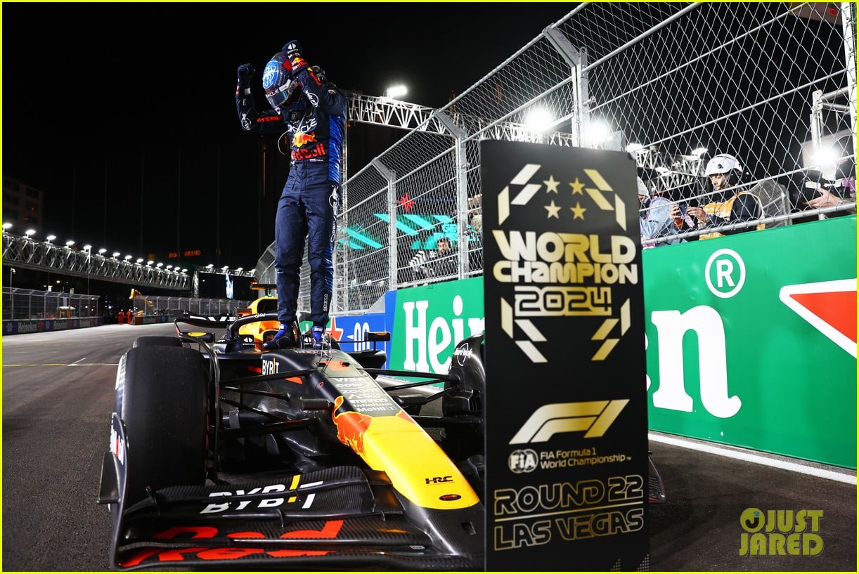 Max Verstappen Wins Formula 1 Driver Championship With Las Vegas Grand Prix Finish: Photo ...