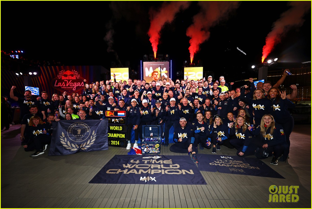 Max Verstappen Wins Formula 1 Driver Championship With Las Vegas Grand Prix Finish: Photo ...